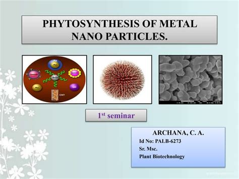 Green Synthesis Pptx