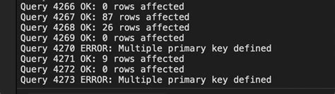 Not Showing Line Number When Query Failed · Issue 3089 · Tableplus