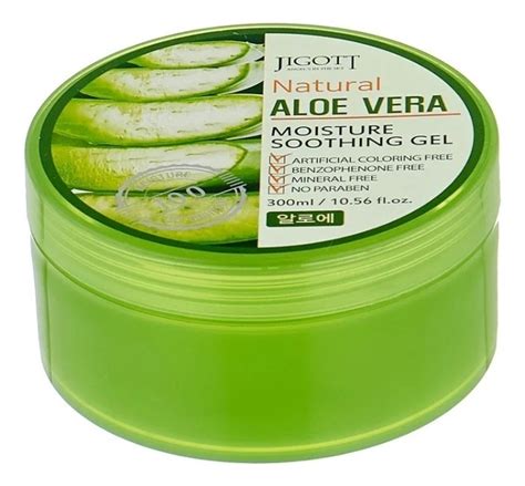 Jigott Универсальный гель алоэ Natural Aloe Vera Moisture Soothing Gel