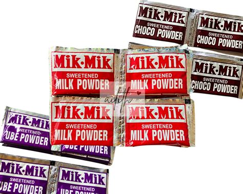 Mik Mik Sweetened Milk Choco Ube Powdered Candy 1 Pack Etsy