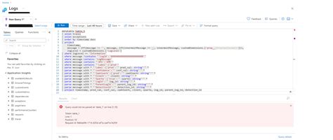 Creating 2 Datatables And Join Them In Azure Log Analytics Logs Terminal Microsoft Qanda