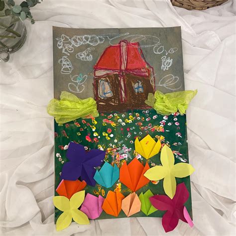 룩에듀아트 아동미술•디지털드로잉 교육 연구컨설팅 가정에서도 기관에서도 하기 좋은 봄 주제 종이접기 활동💐 요즘 우리