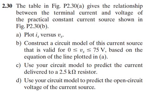 Solved The Table In Fig P A Gives The Chegg
