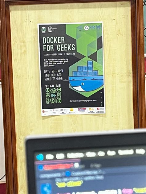 Ishan Roy On Linkedin Docker Dfg Dockerworkshop Foundersclub Geeksforgeeks Srmist