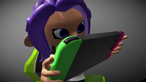 Octoling And The 3d Printer 3d Model By Kibbycabbit [890621a] Sketchfab