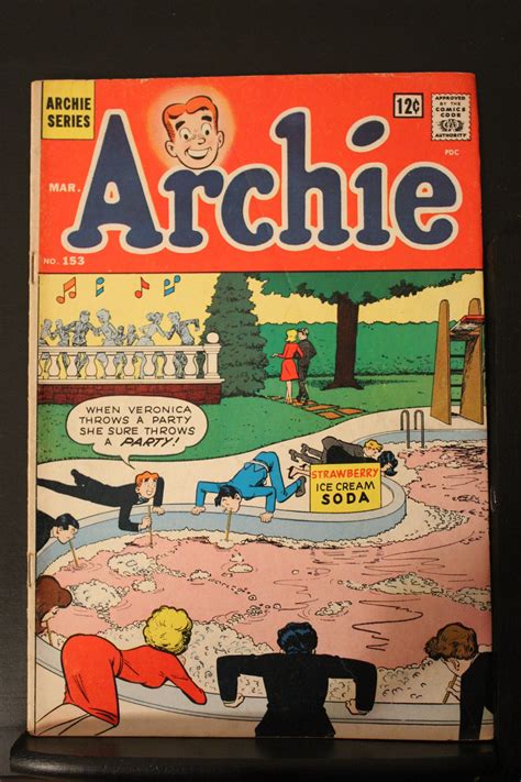 Archie High Grade NM Strawberry Shake Swimming Pool Wythville CERT Comic Books