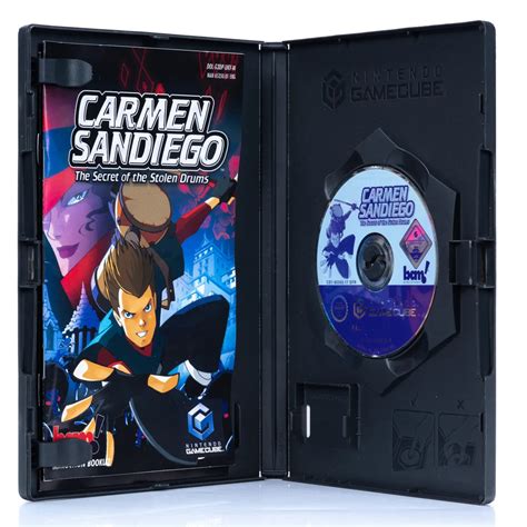 Carmen Sandiego The Secret Of The Stolen Drums Gamecube Spill
