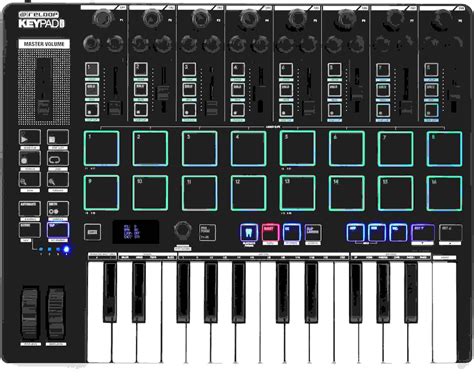 Reloop Keypad Pro 25 Key Daw Workstation Midi Controller Sweetwater