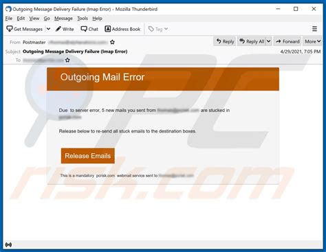 Outgoing Mail Error Scam Removal And Recovery Steps Updated