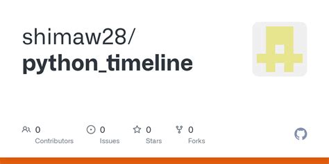Github Shimaw28 Python Timeline