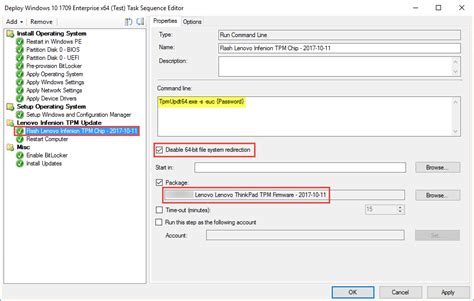 Updating Infineon Tpm On Lenovo Thinkpad During Osd Using Configmgr Msitproblog