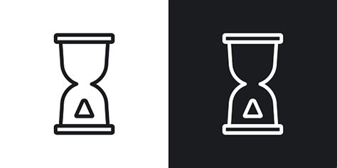 Hourglass Vecor Icon Set Stock Illustration Download Image Now