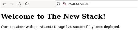 Deploy A Persistent Kubernetes Application With Portainer The New Stack