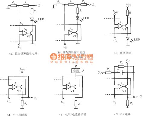 6 Outputs Circuit Of Integrated Speed Voltage Converter Lm2907 2917 Basic Circuit Circuit