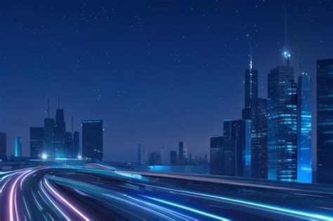 Premium Ai Image 3d Rendering Of Warp Speed In Hyper Loop With Blur