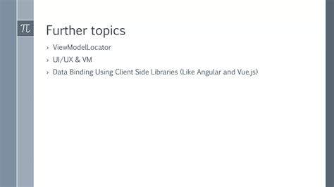 using mvvm inside mvc in domain driven design pptx