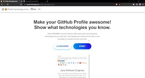 github profile technology icons 美化你的开发者简介 懂ai