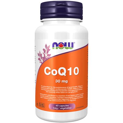 Ubiquinol 100 Mg Softgels Now Foods Canada