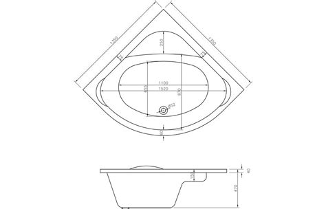 Melynllyn Standard 1350x1350x620mm 0th Corner Bath Wlegs