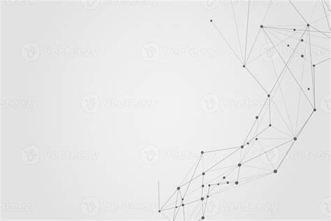 Abstract Connecting Dots Polygonal Background Connection Technology Design 10554908 Stock