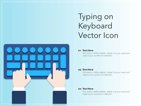 Typing On Keyboard Vector Icon Ppt Powerpoint Presentation Gallery File Formats Pdf