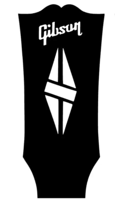 Guitar Gibson Les Paul Custom Guitar Headstock Decal