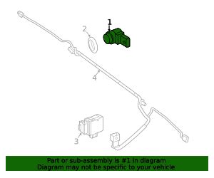 2016 2024 Mercedes Benz Park Sensor 000 905 55 04 9999 Mb Oem Parts