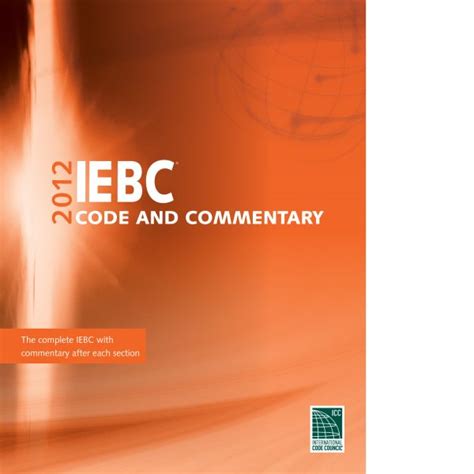 2012 IEBC Code And Commentary