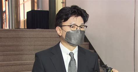 한동훈 민주당 저질 가짜뉴스 올인연일 강공 왜