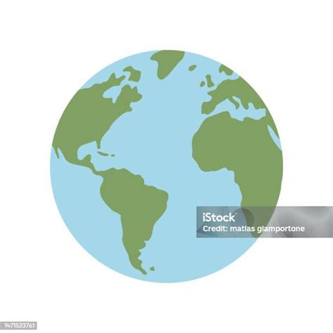 지구 세계 지도입니다 행성 지구 평면 벡터 그림입니다 대륙과 바다가 있는 낙서 지도 0명에 대한 스톡 벡터 아트 및 기타 이미지 0명 낙서 드로잉 벡터 Istock