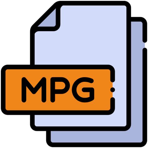 Mpg Generic Color Lineal Color Icon Mpg Generic Color Lineal Color Icon