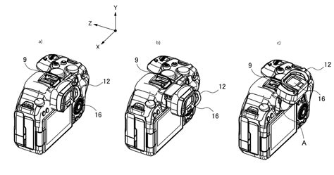 canon built in tilting evf patent could dramatically improve camera