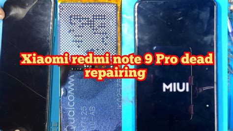 Xiaomi Redmi Note 9 Pro Dead Repairing Xiaomi Redmi Note 9 Pro No Power Fix Xiaomi Redmi 9 Pro