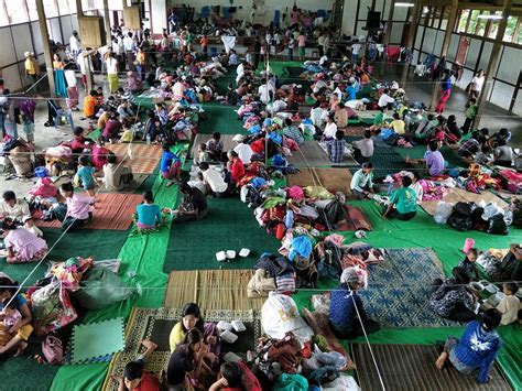 Dvb ရာႏွင့္ခ်ီသည့္ နမၼတီး စစ္ေဘးေရွာင္မ်ား ထပ္မံထြက္ေျပးတိမ္းေရွာင္လာ