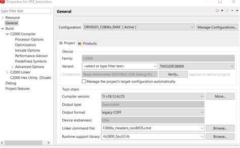 Tms320f28069m Pm Sensorless Project Drv830x Hc C2 Kitv105pmsensorless Tms320f28069m