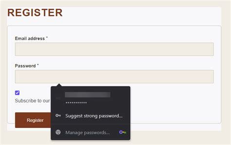 Auto Fill Should Respect The Autocomplete New Password Attribute