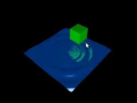 OpenGL Water Ripples With Reflection YouTube