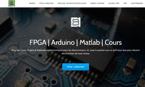 Projets Arduino Programmation électroniques Matlab Gtg