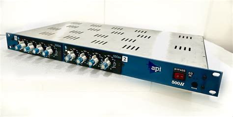 Api 550m 550b Pair Mastering Equalizer Eq In Api Rack Reverb