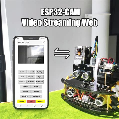 Complete Robot Starter Kit For Arduino Programming With Esp32 And Codes Learning Develop Skill