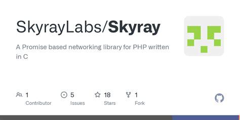 Github Skyraylabs Skyray A Promise Based Networking Library For Php Written In C