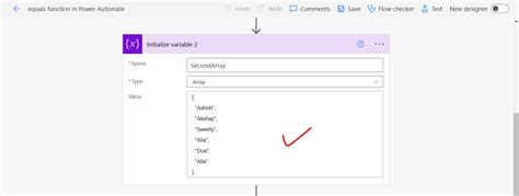The Equals Function In Power Automate Ashish Coder