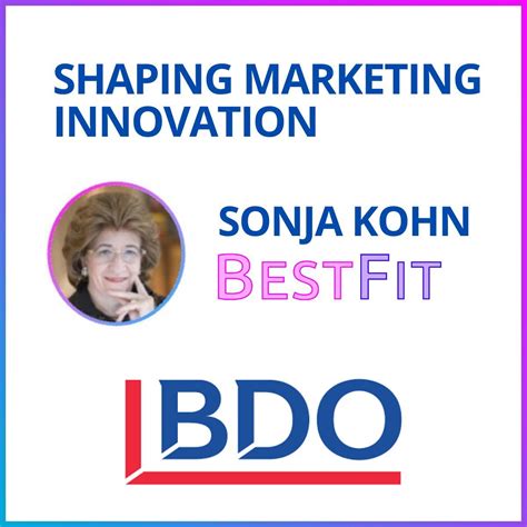 Bestfit On Linkedin Bestfits Founder Sonja Kohn Representing The Leading Ai Generative…
