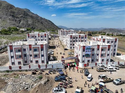 بدعم من دولة الكويت افتتاح مدينة السلام السكنية في تعز عدن نيوز