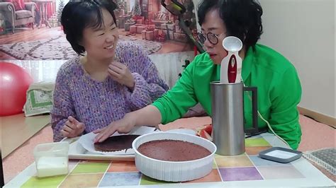 크리스마스 케이크를 만들어 보자 Youtube