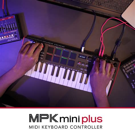 Akai Professional MPK Mini Plus USB MIDI Keyboard Controller With Mini Keys MPC Pads