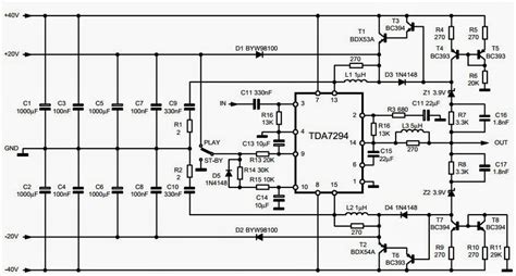 Tda Circuit Diagram