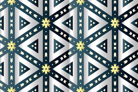 Premium Vector Geometric Pattern Decorative