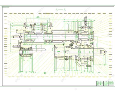 프레이즈반 메 인 샤프트 박스 조립도 Cad 도면 템플릿 Psd 다운로드 디자인 자료 다운로드