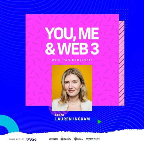 You Me And Web3 Women Of Web3 Host Lauren Ingram Forj